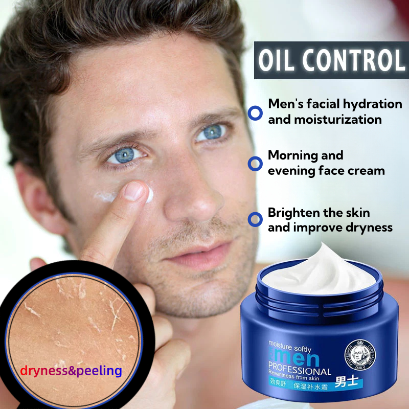 Men Face Moisturizer Cream Whitening Cream 120g Firming pore Increase ...