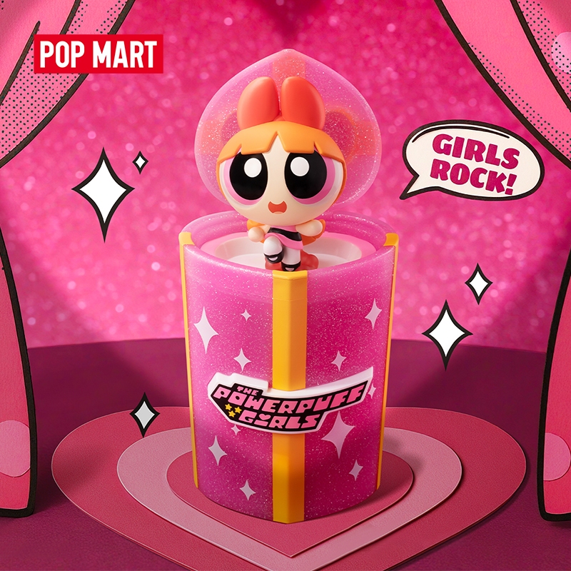 POP MART The Powerpuff Girls Party Surprise Series Figures Blind Box ...