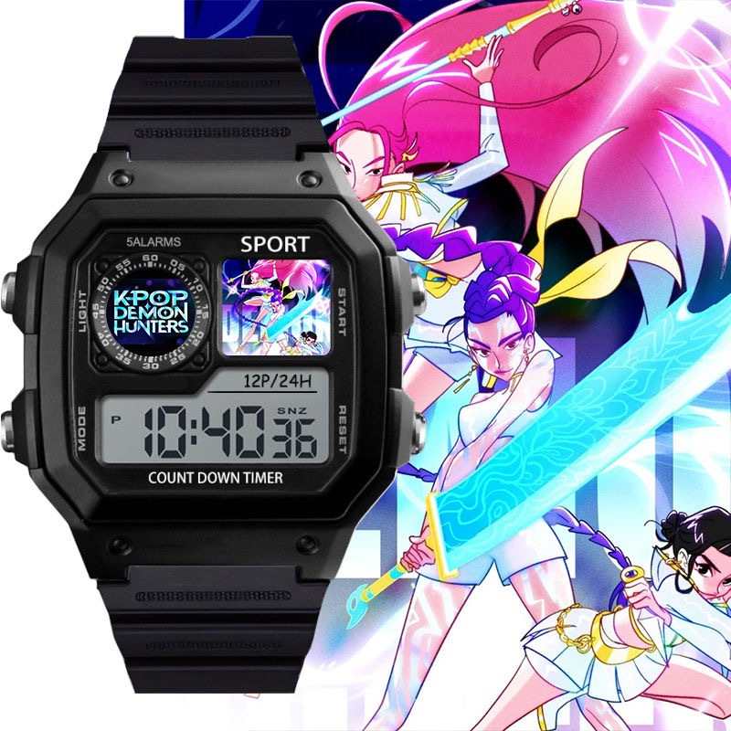 KPOP Huntrix KPOP Demon Hunters Saga Boy Group Same Style Anime Quartz ...