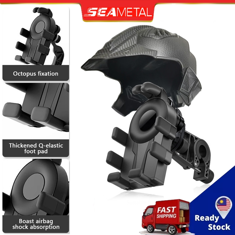 SEAMETAL Motorcycle Phone Holder Stand Bicycle Sunscreen Phone Stand ...