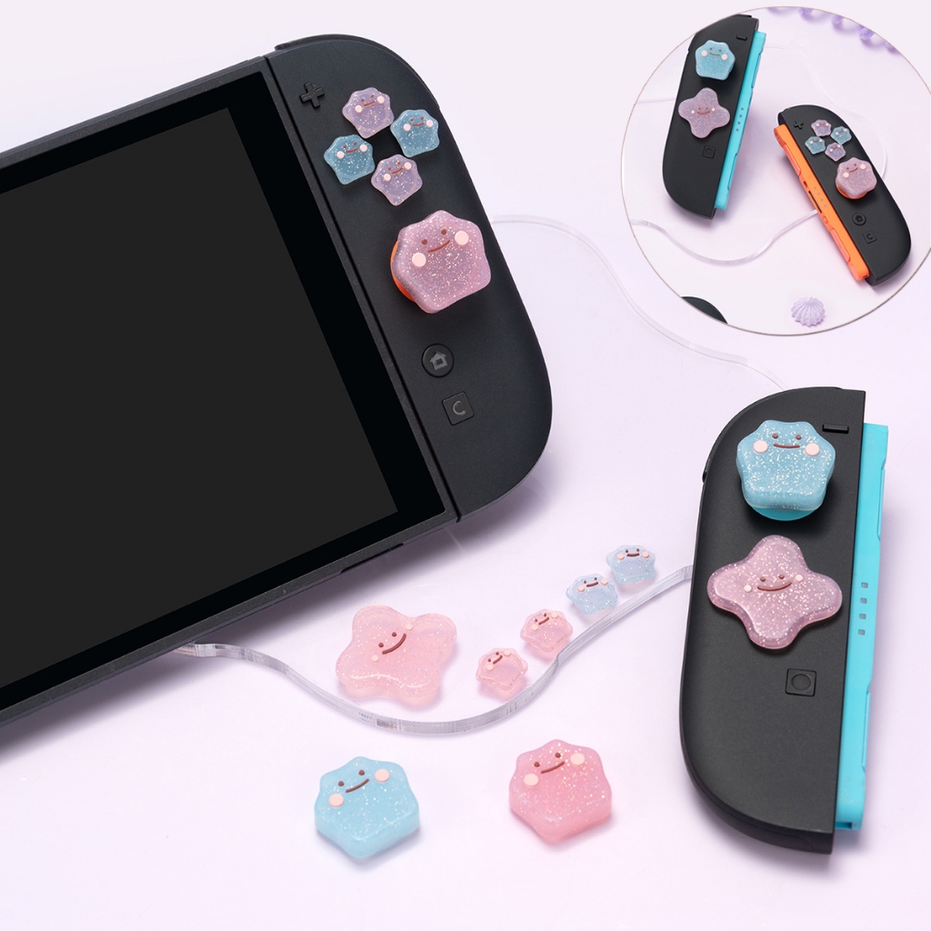 Button Caps Silicone Thumb Grips Set for Nintendo Switch/OLED/Switch 2 ...