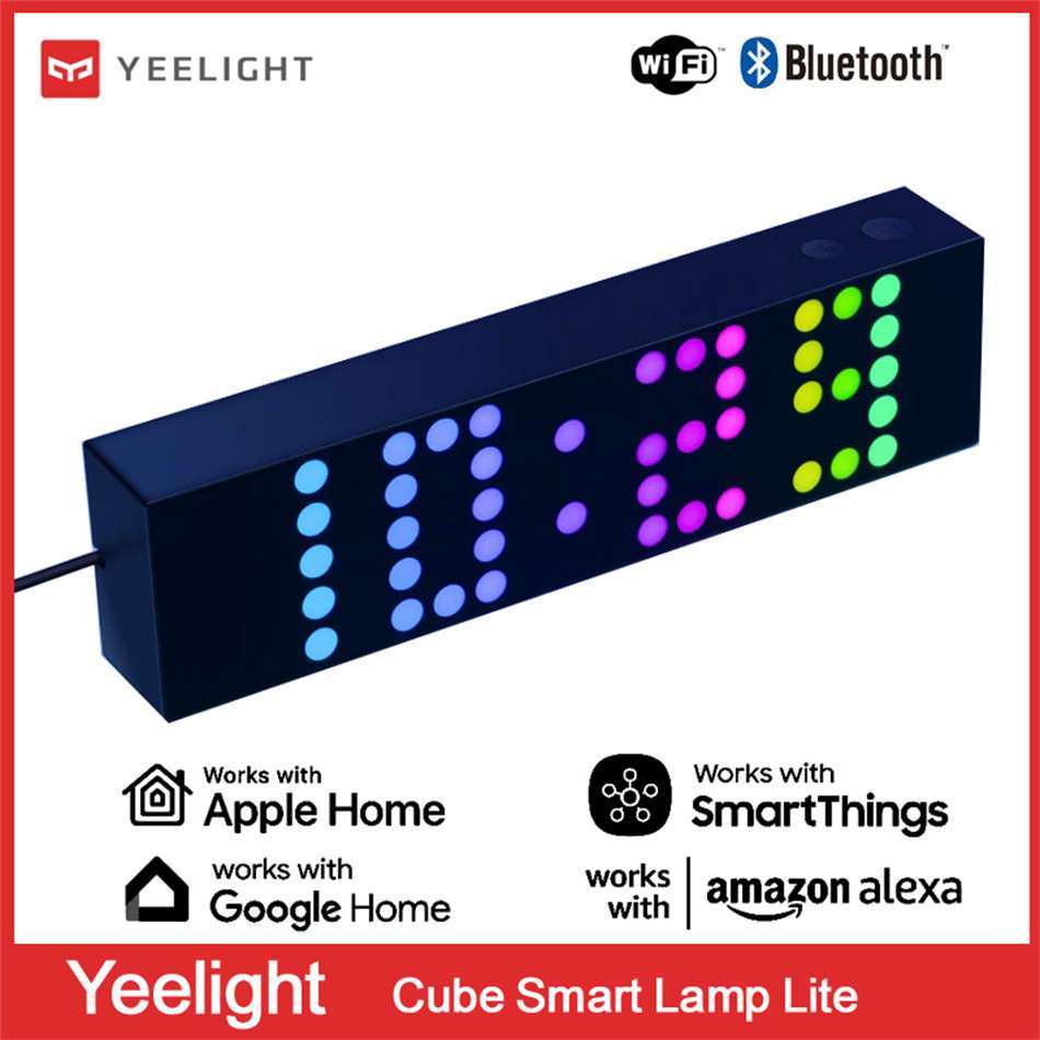 YEELIGHT Cube Smart Lamp Lite Dynamic Light RGB Wifi Bluetooth ...