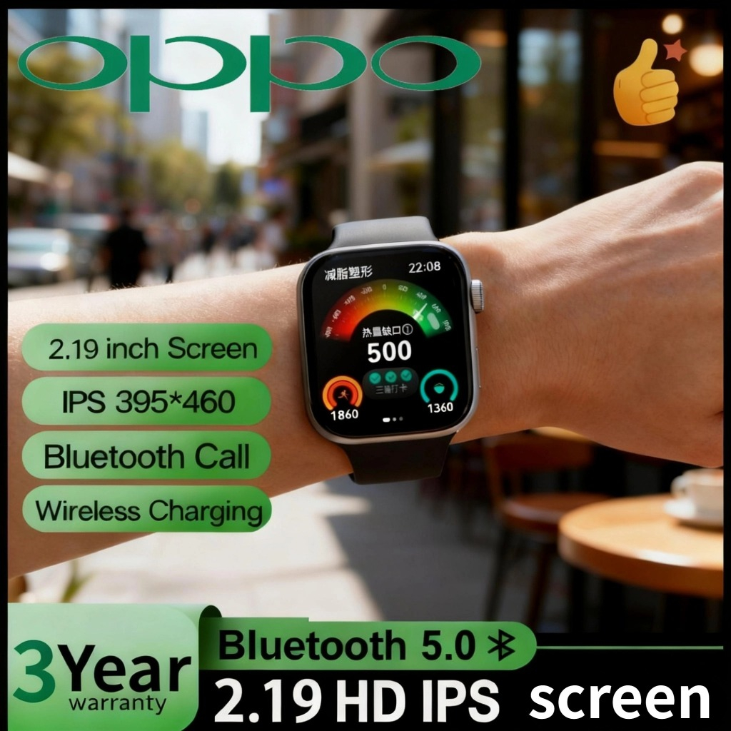 OPPO Smart Watch | 2.19 Inch AMOLED Display, 14 Days Battery Life | Men ...