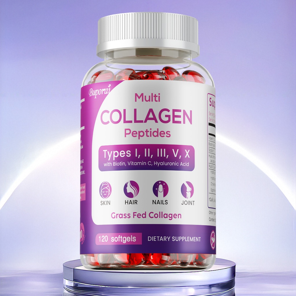 Collagen peptide soft capsules – containing hydrolyzed collagen ...