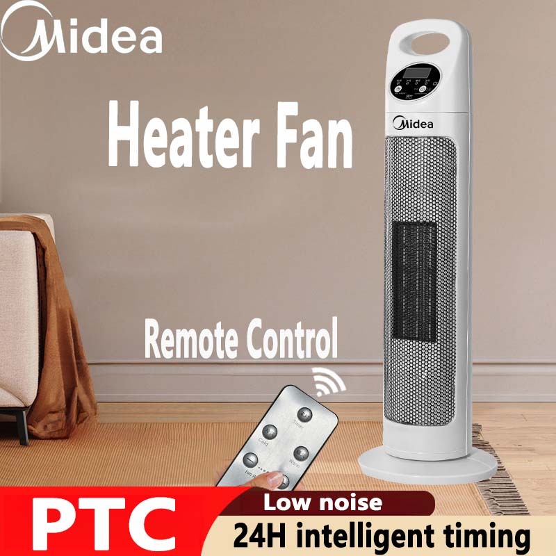 Midea Heater remote control cooling and heating fast heating 24H timer ...