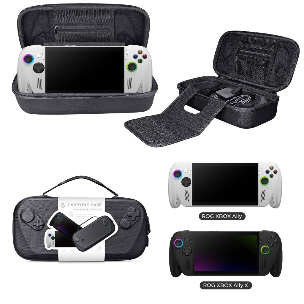 JYS Portable EVA Hard Storage Carrying Bag for ROG Xbox Ally X/ROG Xbox ...