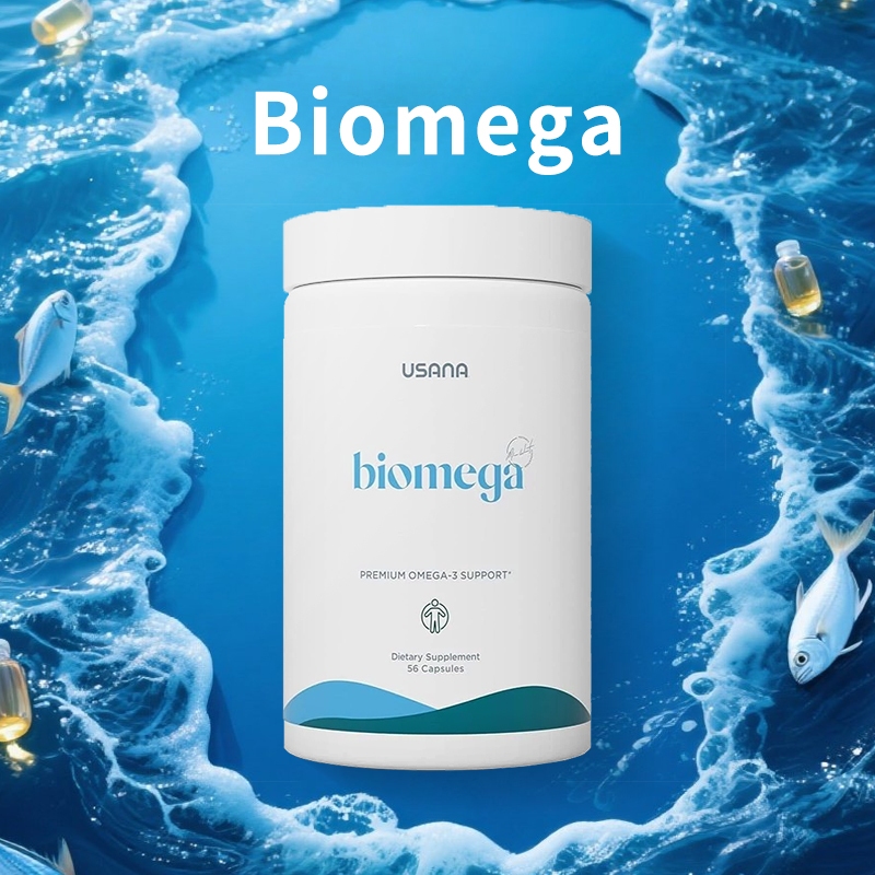 【US Version】 Usana Biomega Omega Fish Oil 100% Authentic 56 Capsules ...