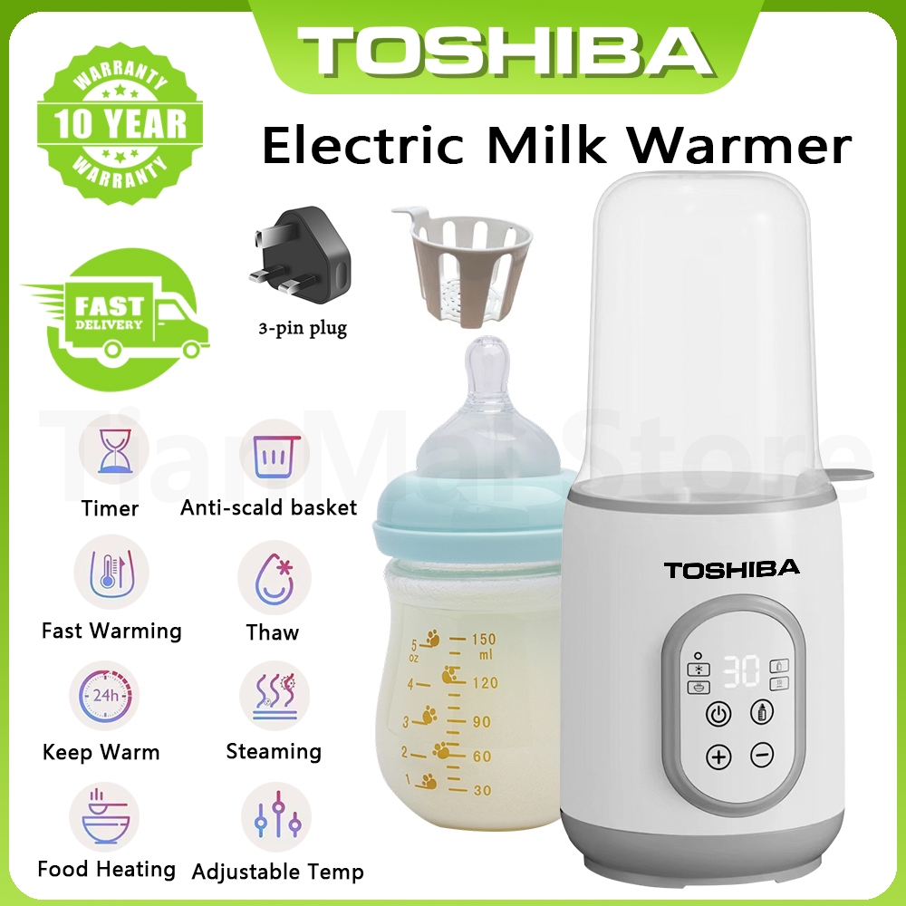 [10-year warranty]TOSHIBA Single Pot Milk Warmer Sterilizer 2In1 ...
