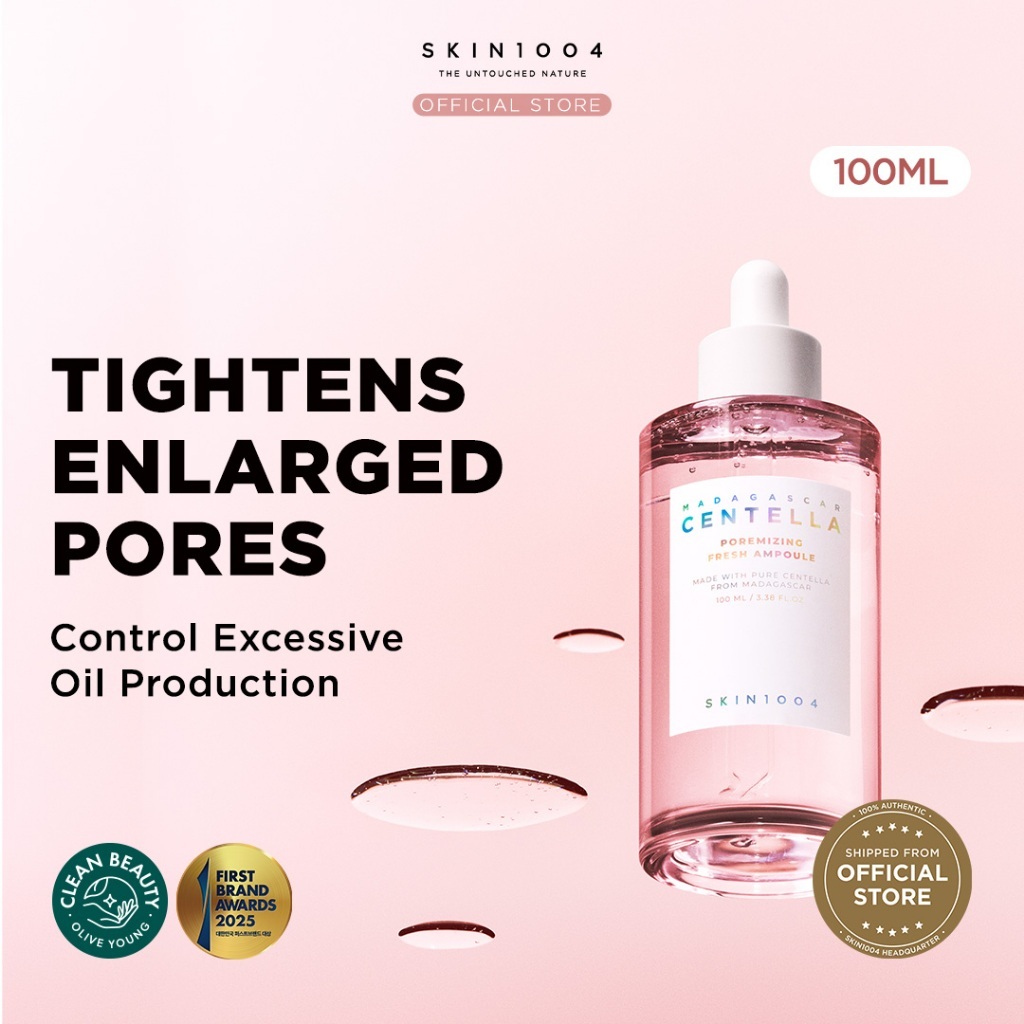 SKIN1004 Centella Poremizing Fresh Ampoule 100ml - Oil-Control + Deep ...