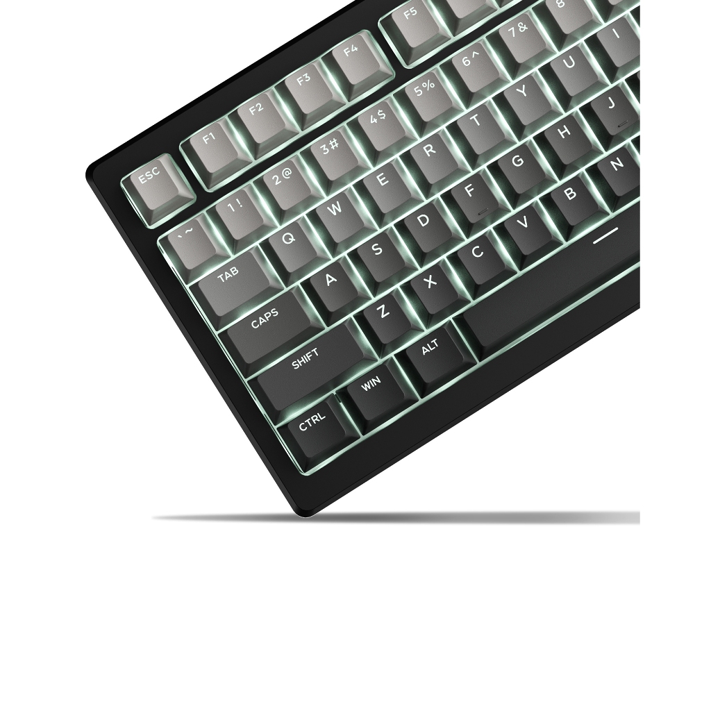 XVX Keycaps - Two-tone front print - Original Seaweed Green 131 Keys D ...