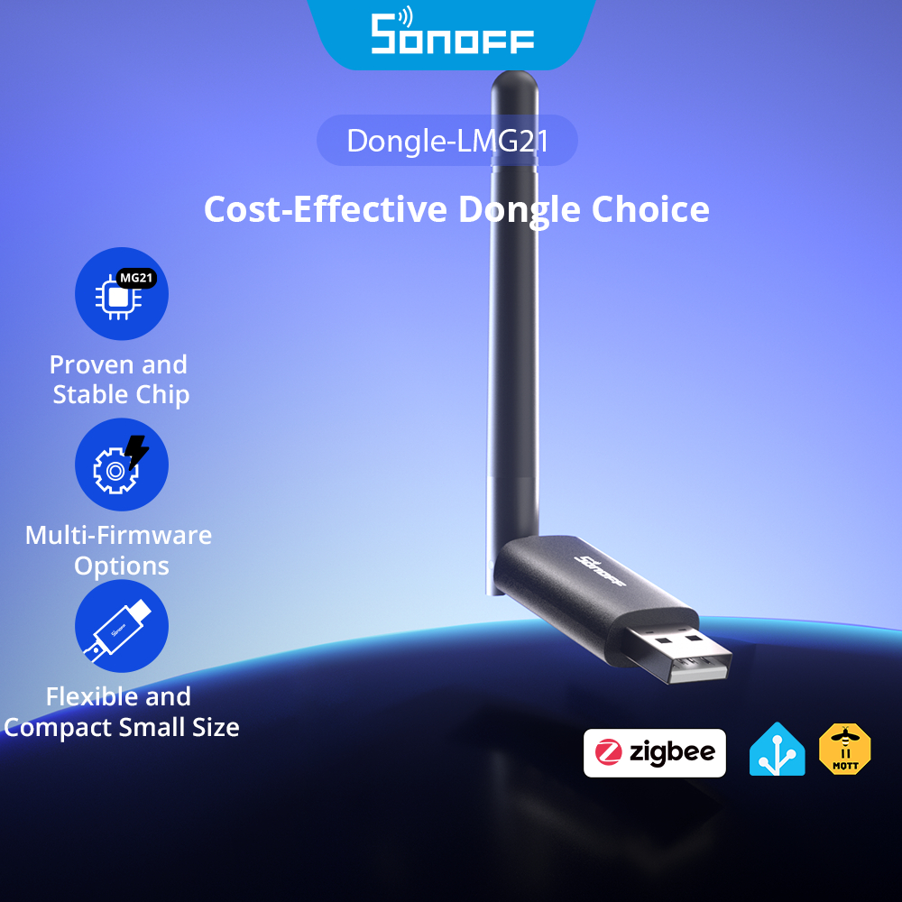 SONOFF Dongle Lite MG21 Zigbee/Thread USB Dongle-LMG21 EFR32MG21 Chip ...