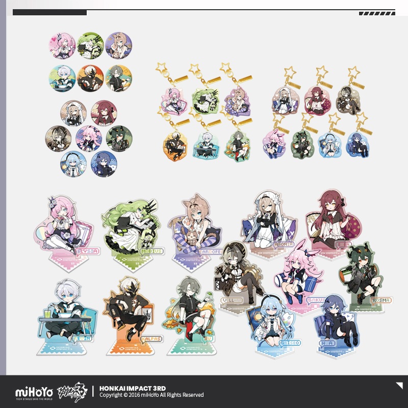 Sunsyea Honkai Impact 3rd Official Merch miHoYo Original Authentic ...