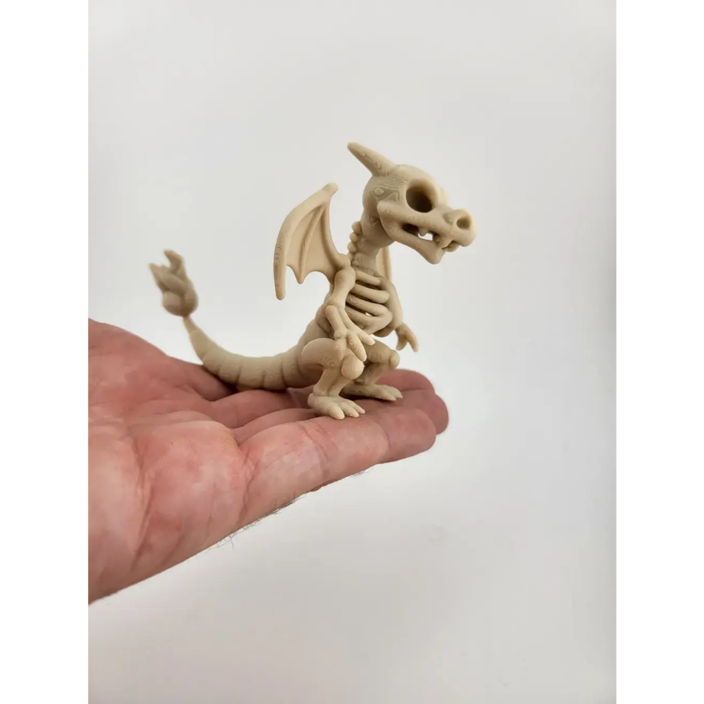3D Printing Charizard Pokémon Skeleton Figure Dragon Fossil | Shopee ...