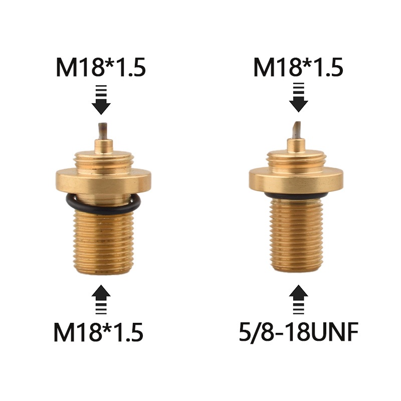 HPA M18*1.5 5/8-18UNF Pressure Regulator Air Tank Connector Adjustable ...