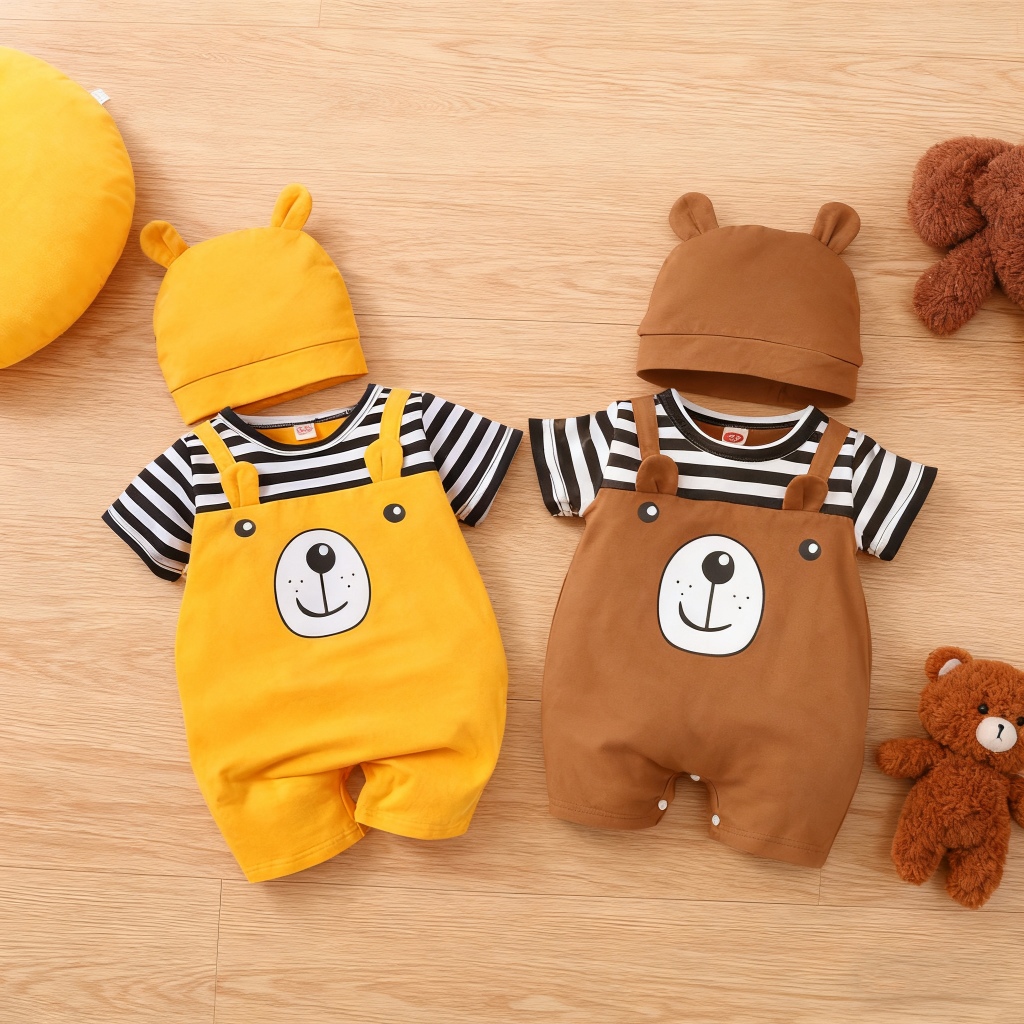 2026 Raedy Stock Baju Baby Boy Newborn Murah Romper Clothing Summer ...