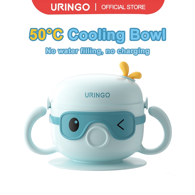 URINGO Baby Food Bowl Stainless Steel Water-free and charging-free ...