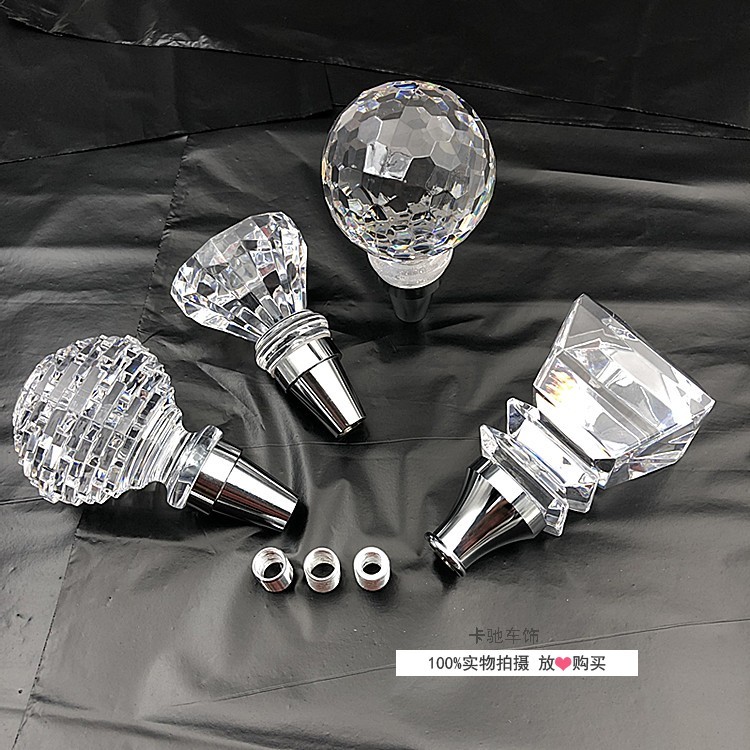 Modified Acrylic Gear Head Metal Transparent Crystal Gear Head ...