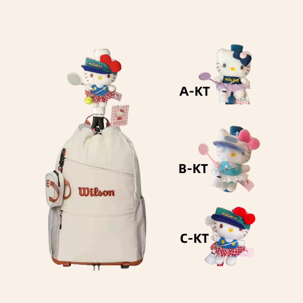 Wilson Korean Version Tennis Backpack Strap Independent Racket ...
