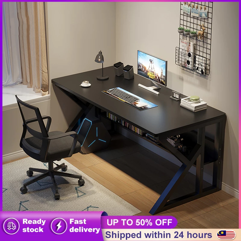 Gaming Table Anti-Scratch Table Live Steaming Computer Table Study ...