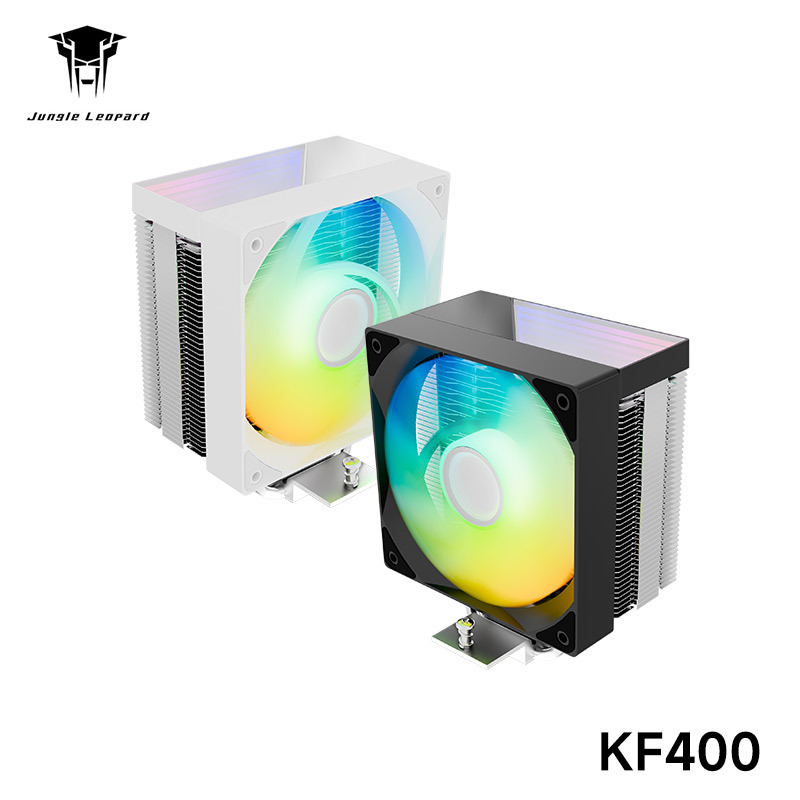 Jungle Leopard KF400 ARGB CPU Cooler 120mm PC Fan Infinity Mirror ARGB ...