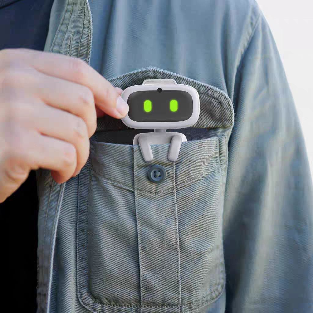 AIBI Smart Robot Pocket Portable Robot Wearable Toy AI Dialogue ...
