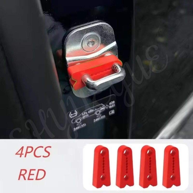 SHYUEYUE 4pcs Car Door Lock Sound Deadener Damper Buffer Universal Car ...