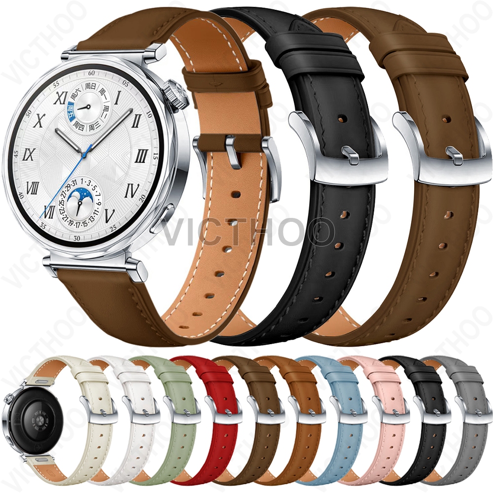 Leather Strap Replacement Watchband Accessories for Huawei Watch GT6 ...