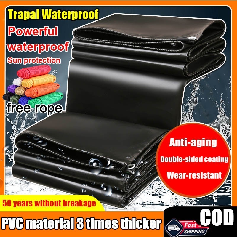 Extra Thick Silicone PVC Canvas Canopy WATERPROOF TRAPAL LONA TOLDA ...