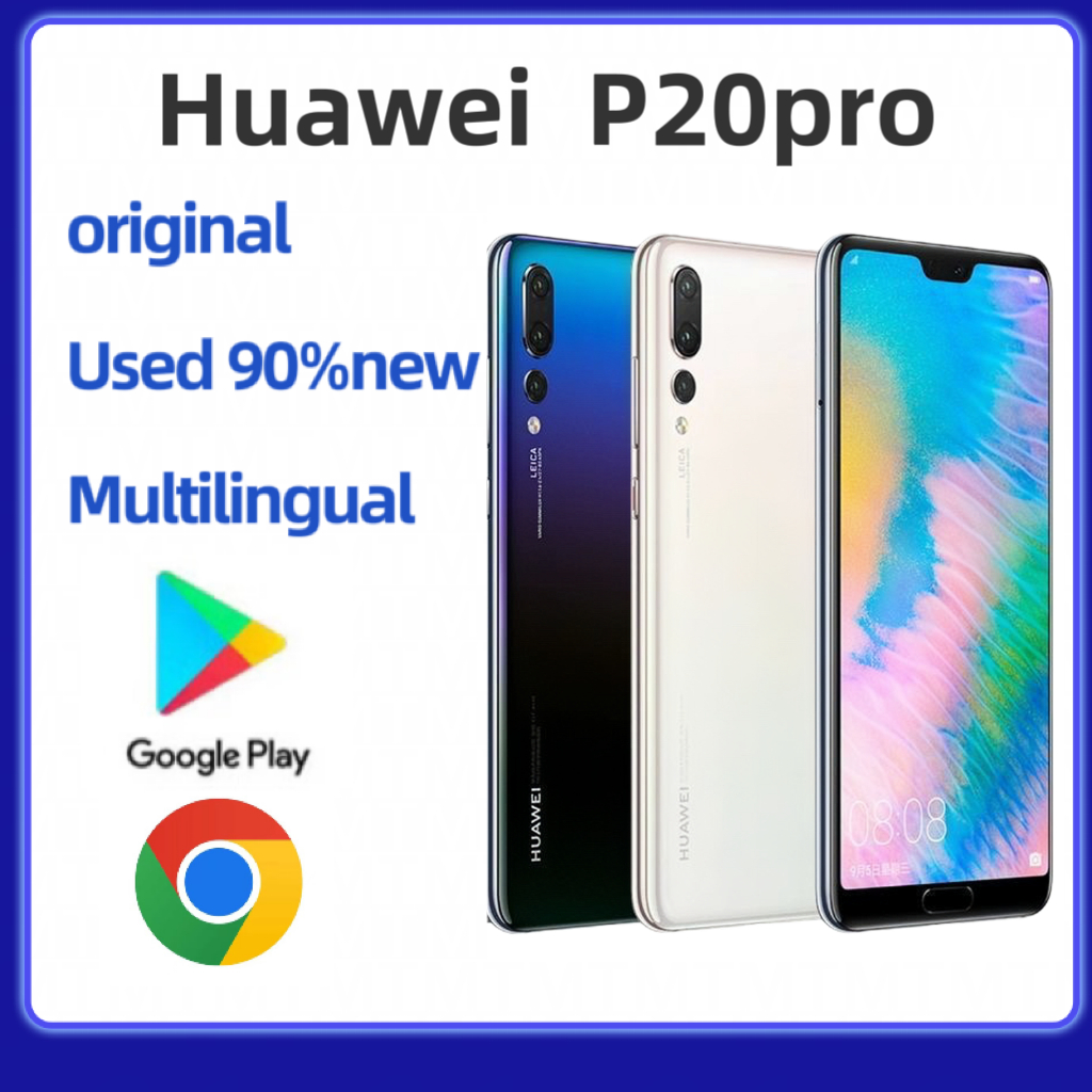 Used original Huawei P20 Pro NFC (6RAM+128GB/256GB) 4000mAh 40.0MP 6.1 ...