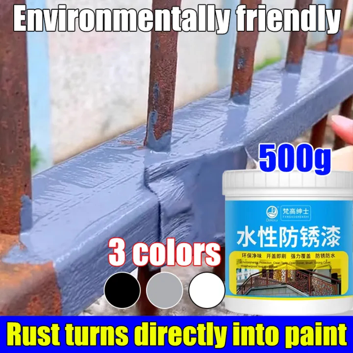 2 color options！ioo Anti rust paint for metal Cat besi anti karat Anti ...