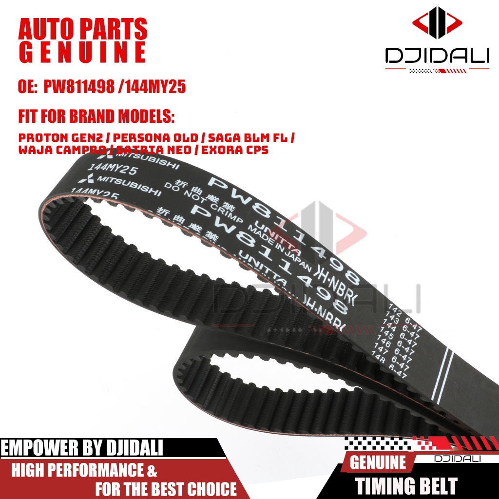 Timing Belt for Gen2 / Persona Old / Saga Blm Fl / Waja Campro / Satria ...