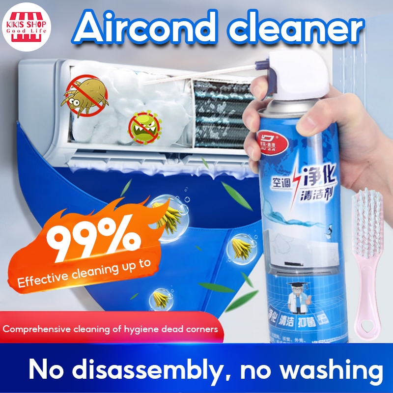 【Free pipe+ bag】500ML 3PCS (Air-Cond Cleaner) Air Conditioner Cleaner ...