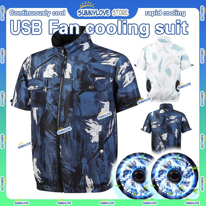 High temperature working worker clothes air conditioner cooling jackets ...