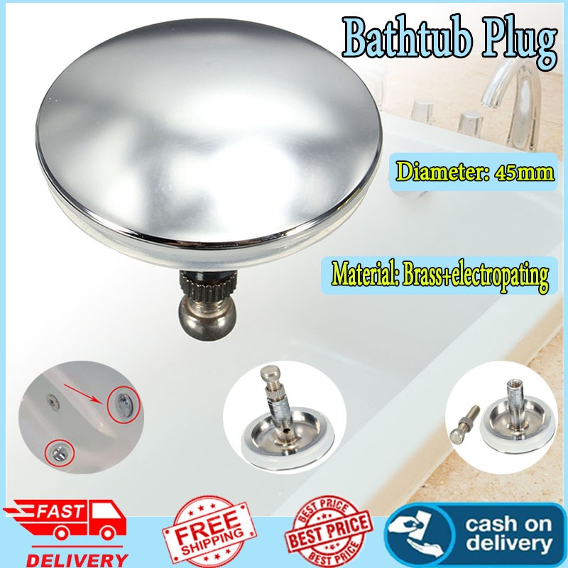 【Local Warehouse+COD】【Fast Delivery】 1pc 45mm Bathtub Plug Bath Pop Up ...