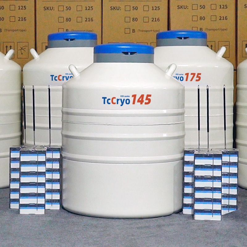 TcCryo Laboratory 145 Liter Low Temperature Freezer Container Organ ...