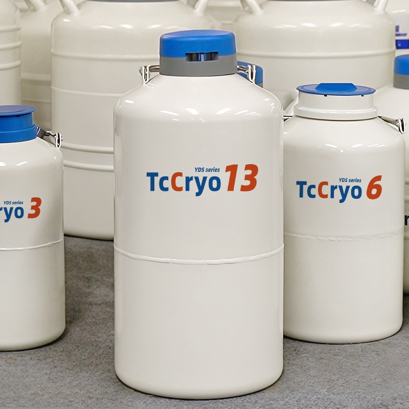 TcCryo 1-10L YDS Portable Series Cryogenic Liquid Nitrogen Tank Bull ...