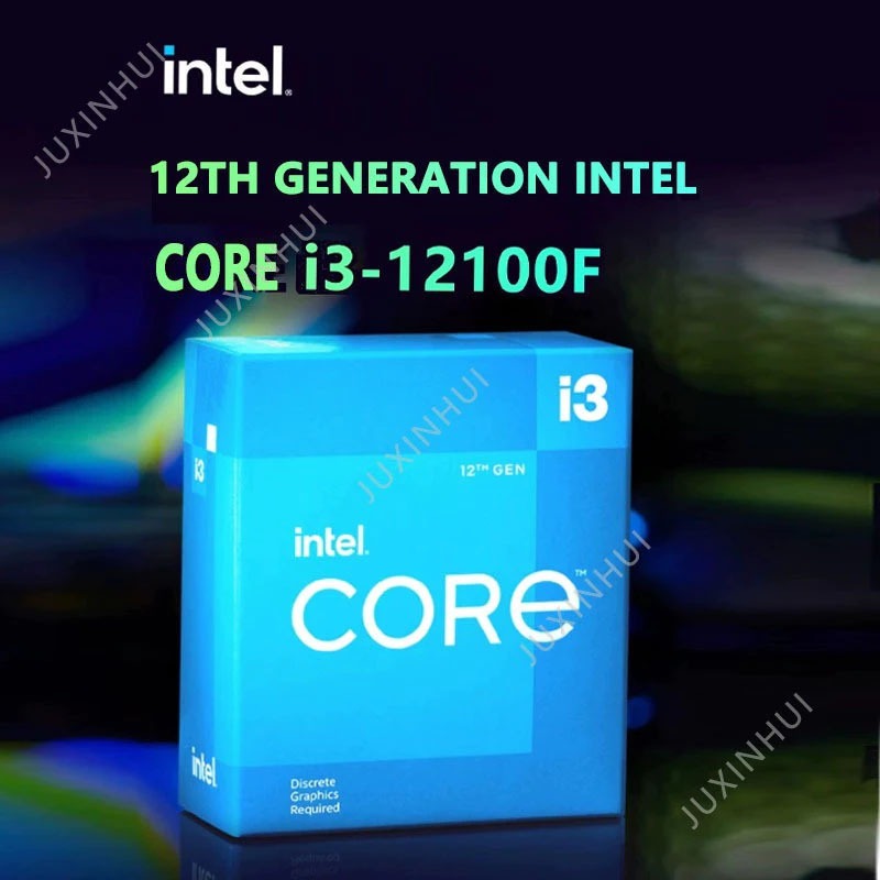 New Intel Core I3 I5 10105 10105F 10100F 12100 12100F 12400 12400F ...