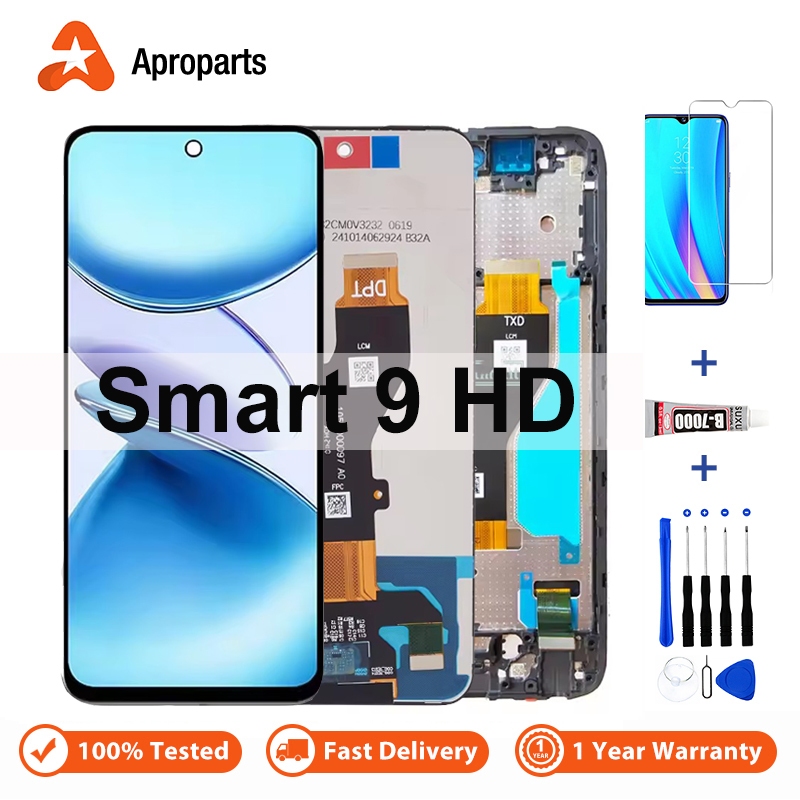 For Infinix Smart 9 HD X6532C LCD Display Touch Screen Digitizer ...