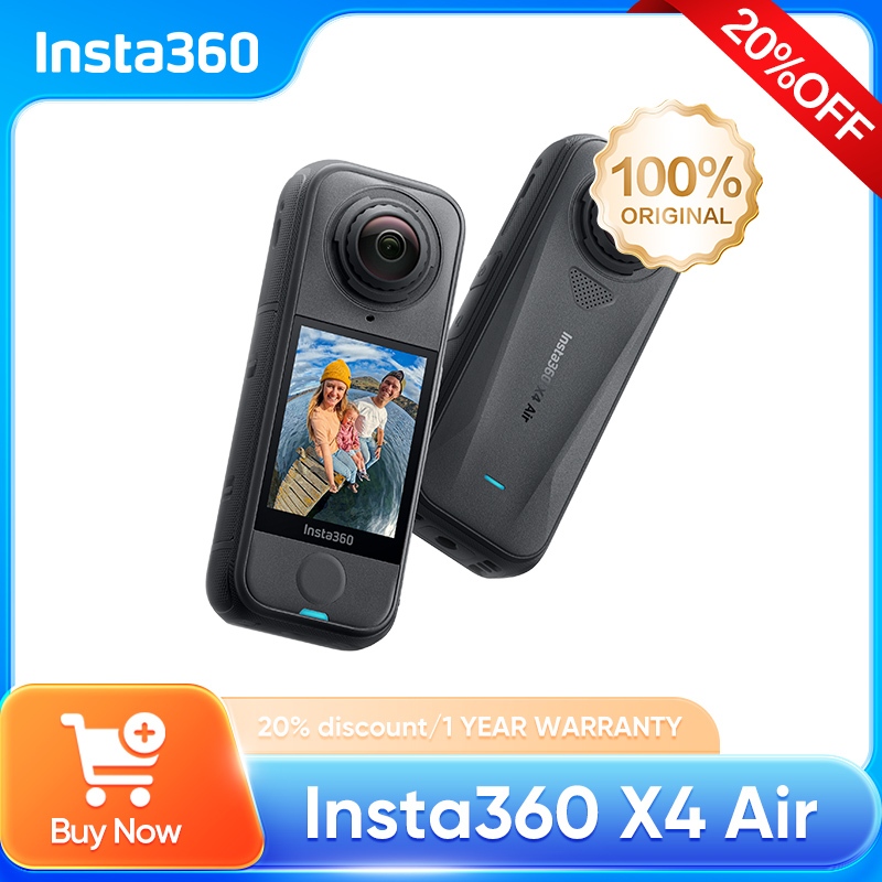 Insta360 X4 Air - Lightweight 165g 8K 360 Camera, Invisible Selfie ...