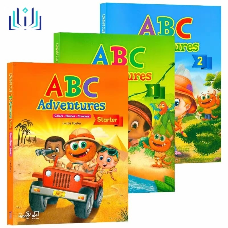 English “ABC Adventures Level Starter/1/2” Student Kids English Natural ...
