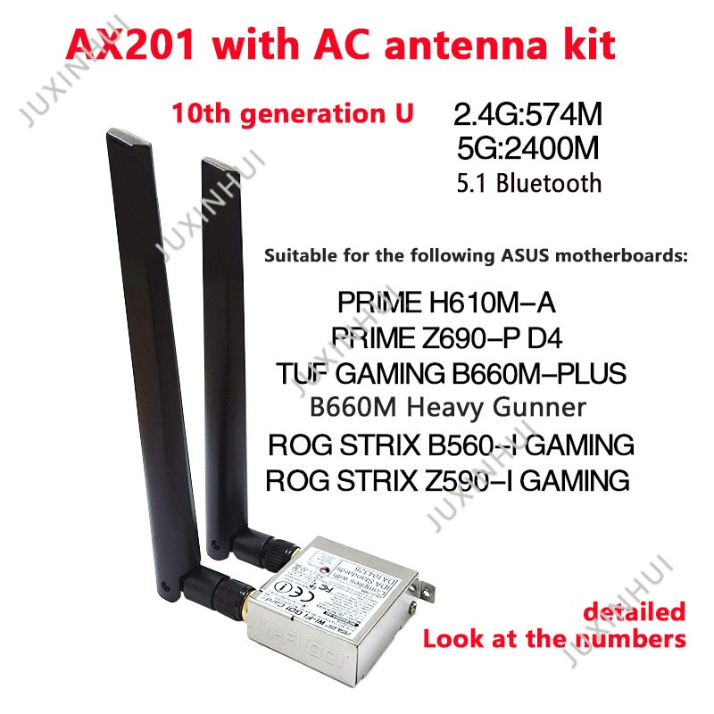 ASUS motherboard H610M-A B660M Z690 Z790 B760 desktop wireless network ...