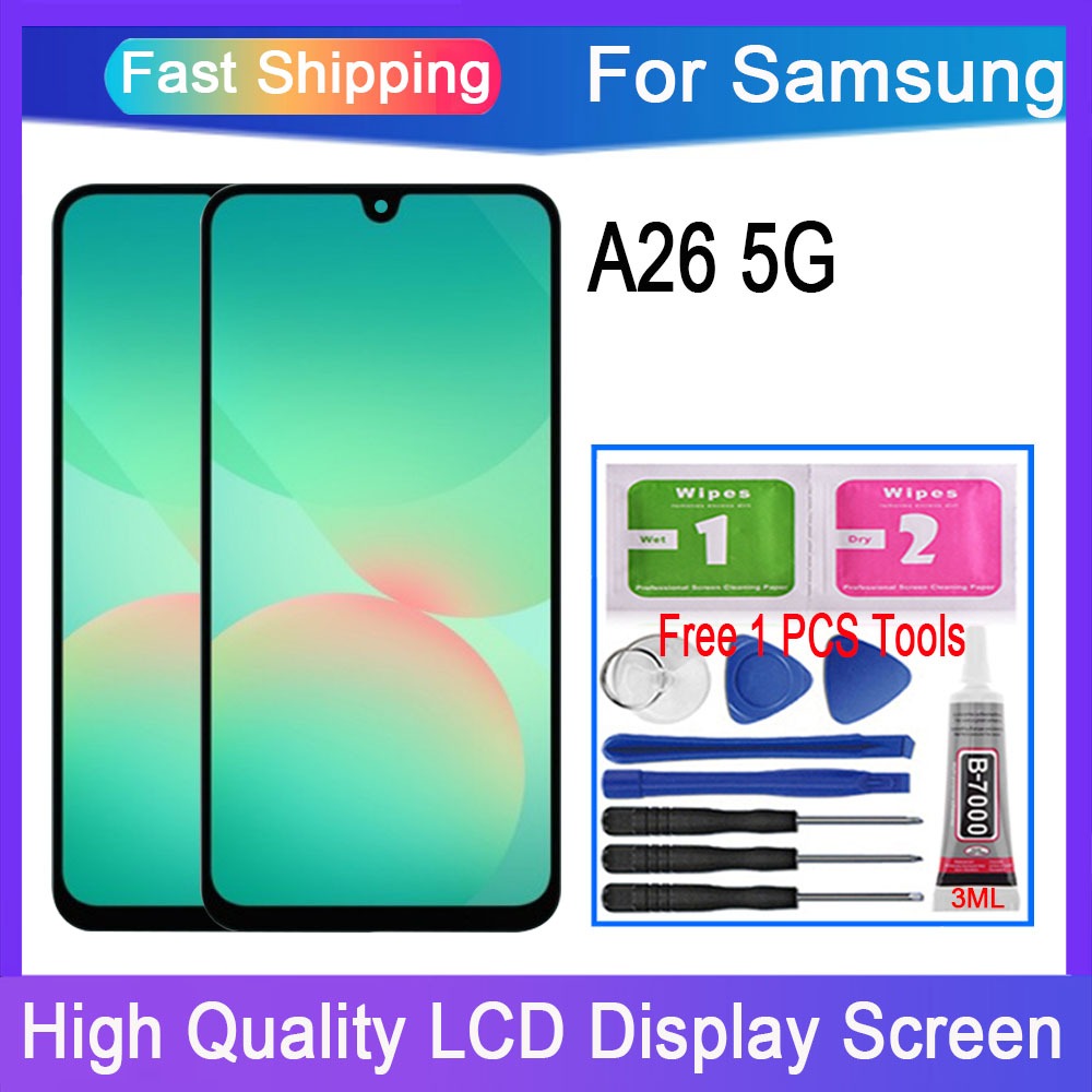 Original AMOLED/OLED/TFT For Samsung Galaxy A26 5G LCD Display Touch ...