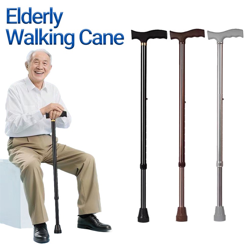 Walking Cane With Height Adjustable Aluminium Alloy Light Walking Stick ...