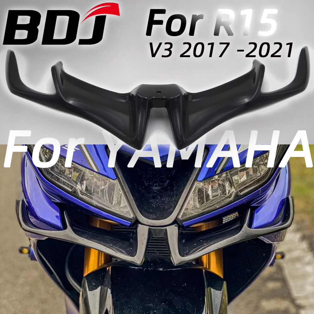 Motorcycle Front Fairing Winglet Wing Guard Cover For YAMAHA R15 V3 ...