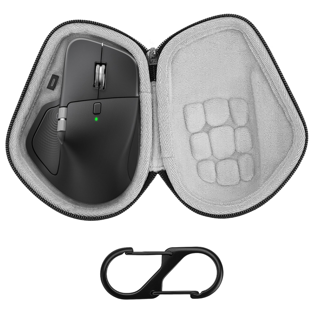 Geekria Hard Mouse Case Compatible with MX Master 4 / MX Master 3S / MX ...