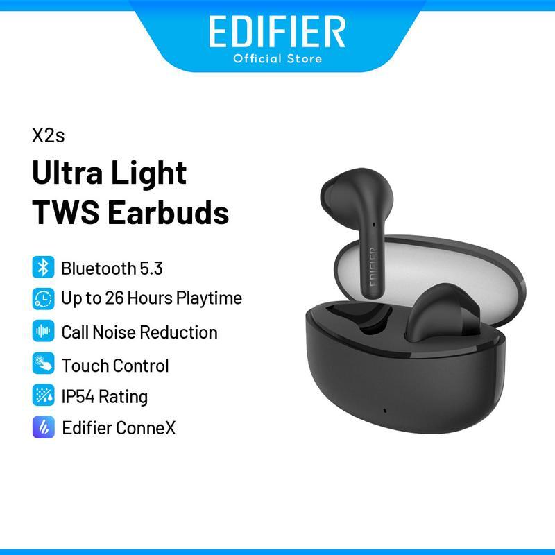 Edifier X2S True Wireless Earphones - Bluetooth V6.0 | 13mm Dynamic ...