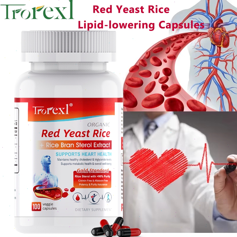 Trorexl Red Yeast Rice Bran Sterol Lipid- lowering Hard Capsule Assist ...