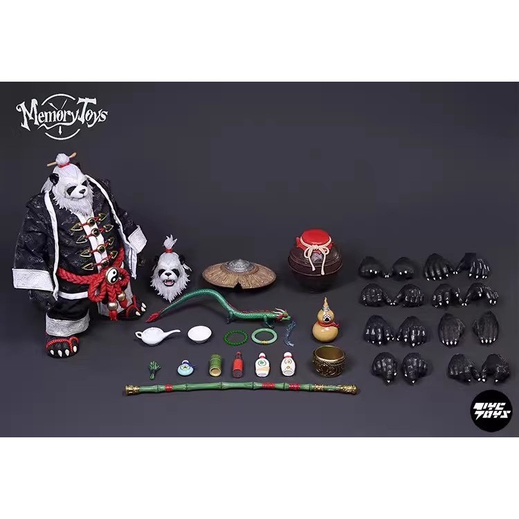 Memory Toys Adventure World Panda Man Wanderer Wu Qinglie Panda ...
