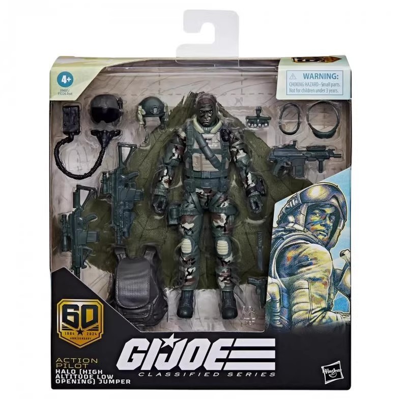 Hasbro Top Secret Special Forces 60th Anniversary 6-inch Paratrooper ...