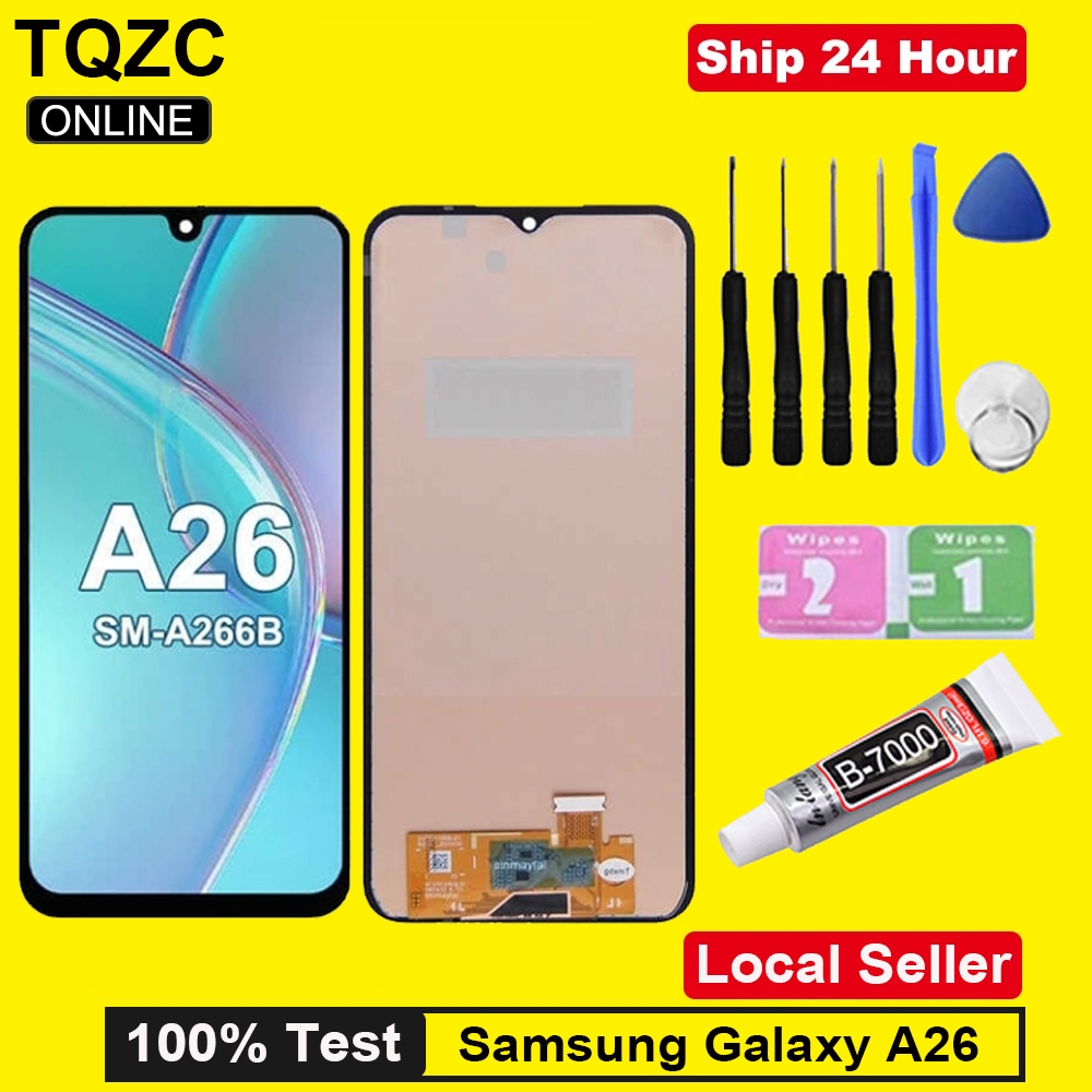 TQZC LCD For Samsung Galaxy A26 5G LCD Display Touch Screen Digitizer ...